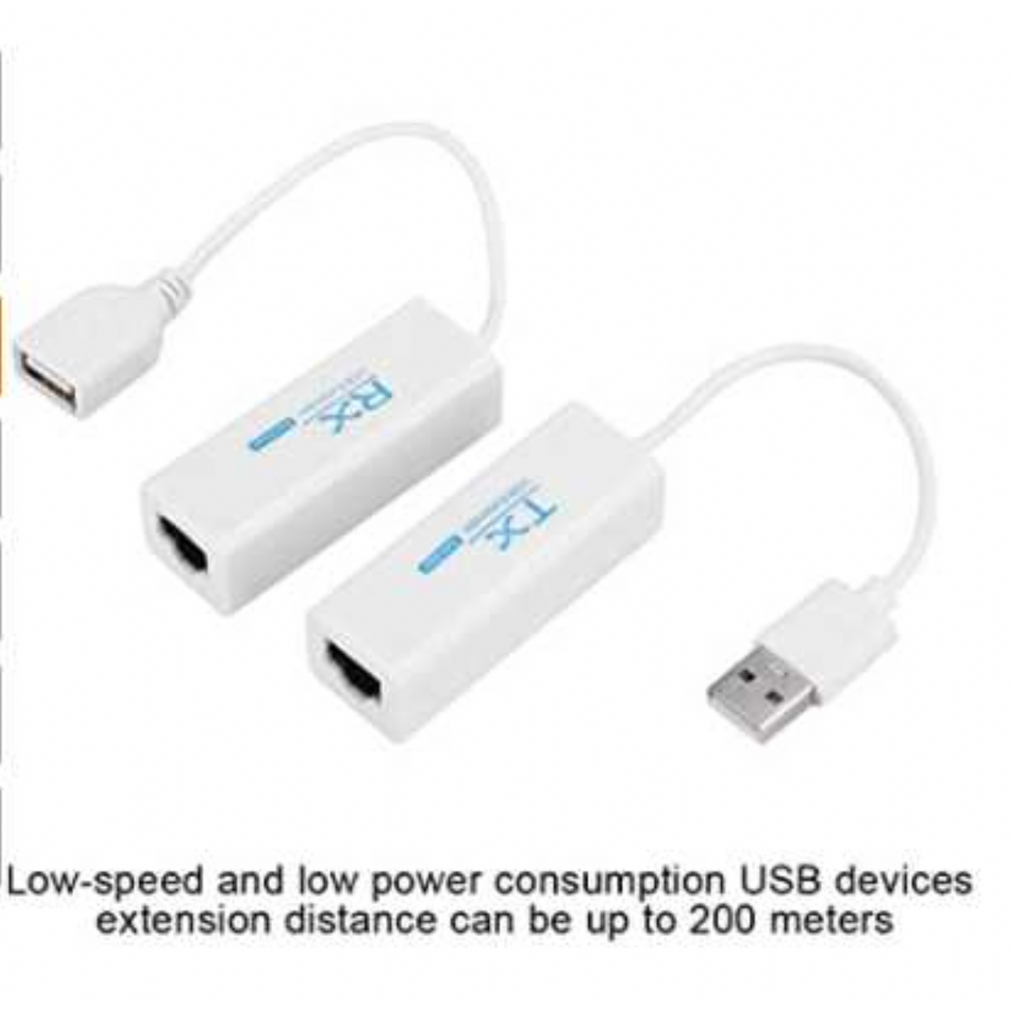 USB RJ45 EXTENDER 200 MT ADAPTÖR - smartvision.com.tr
