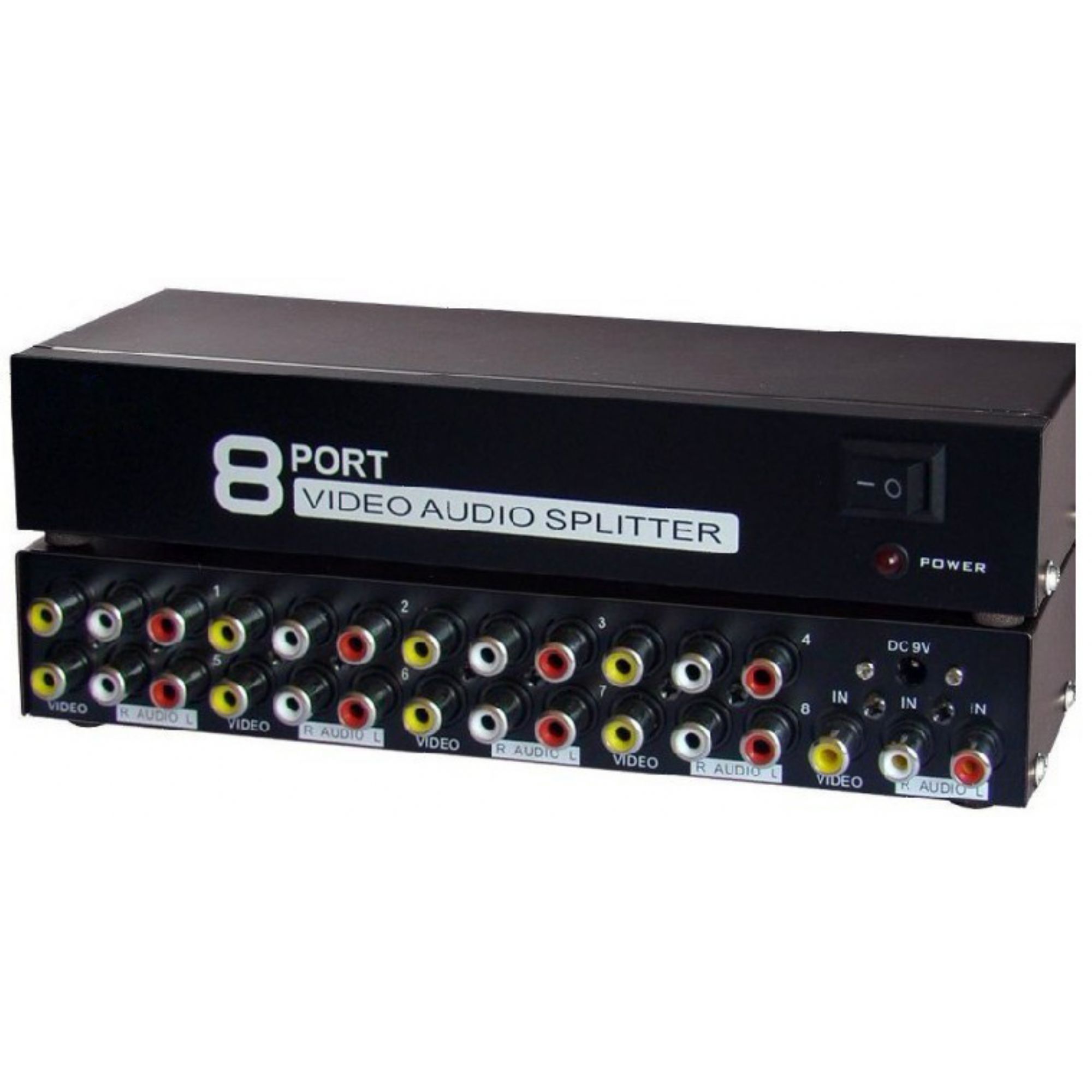 AV Splitter 1x8 (1 Giriş 8 Çıkış) - smartvision.com.tr