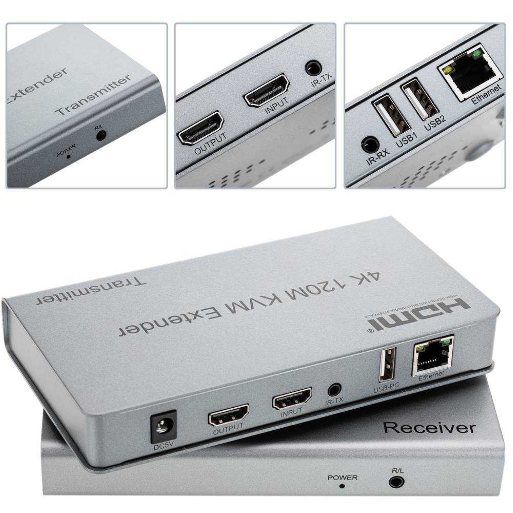 HDMI 120 METRE 4K KVM EXTENDER - smartvision.com.tr