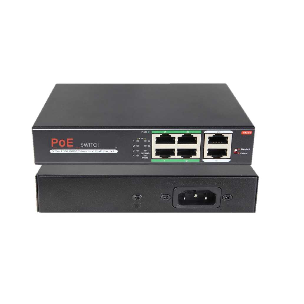 Smartvision Poe Switch SV-H1064PLS 4 Port Poe - smartvision.com.tr