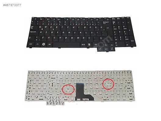 SAMSUNG R540 Notebook Klavyesi (Siyah) - smartvision.com.tr